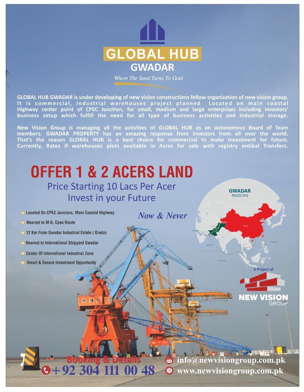 GLOBAL HUB GWADAR - WELCOME TO NV GROUP